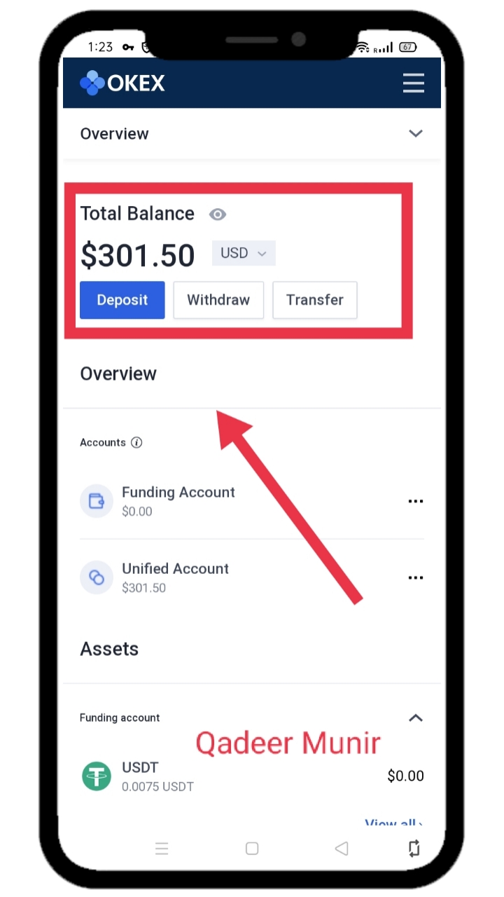 How To Earn Money From OKEX Site | Qadeer Munir Download Okex App - Online Earning